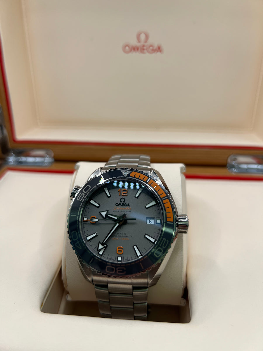 OMEGA SEAMASTER PLANET OCEAN 600M 43.5MM BOX & PAPERS £5,950 WSN 3194 ...